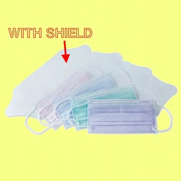 Free Sample | Disposable 3-Ply Face Masks with Shield