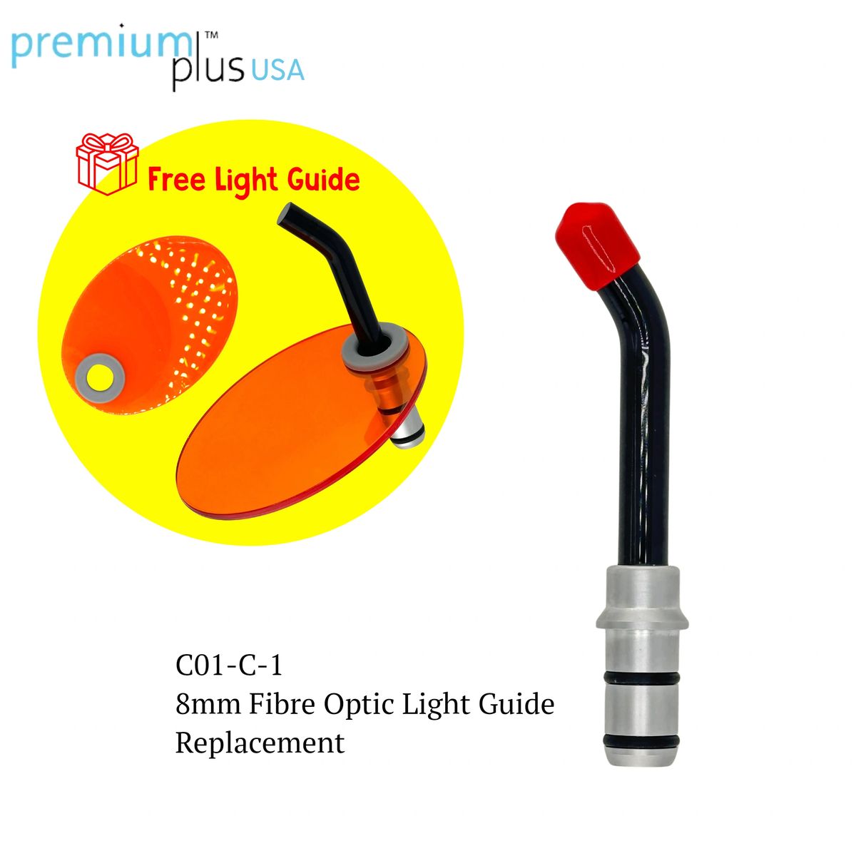 Replacement Fibre Optic Light Guide 8mm or 11mm (1 pc)