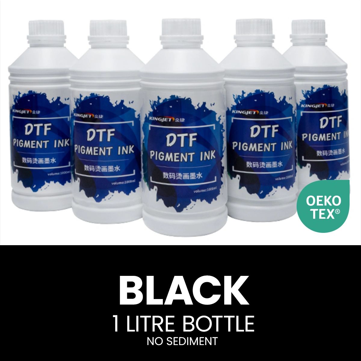 KingJet DTF Ink - Black