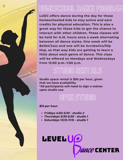 Programs | Level Up Dance Center