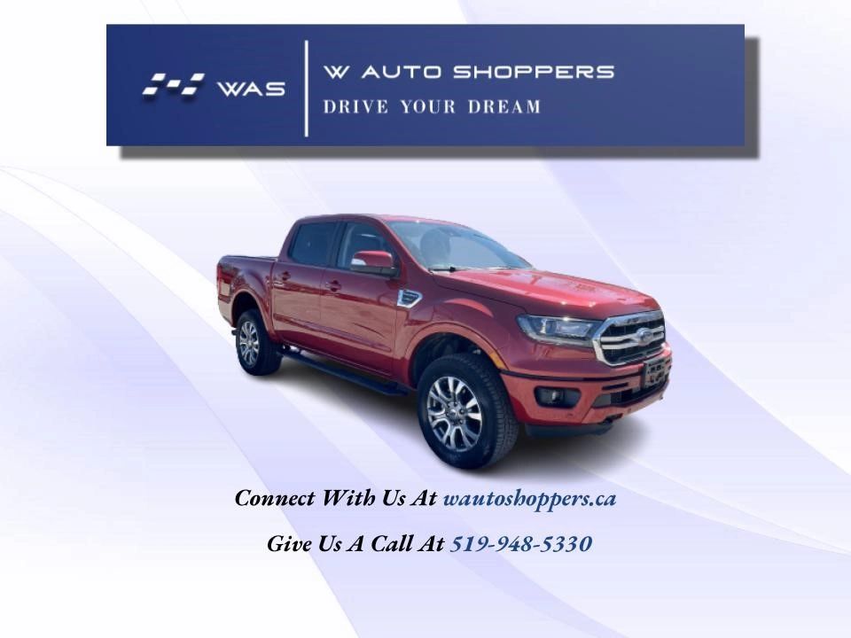 2020 Ford Ranger Lariat Super Crew Cab 4x4 Loaded