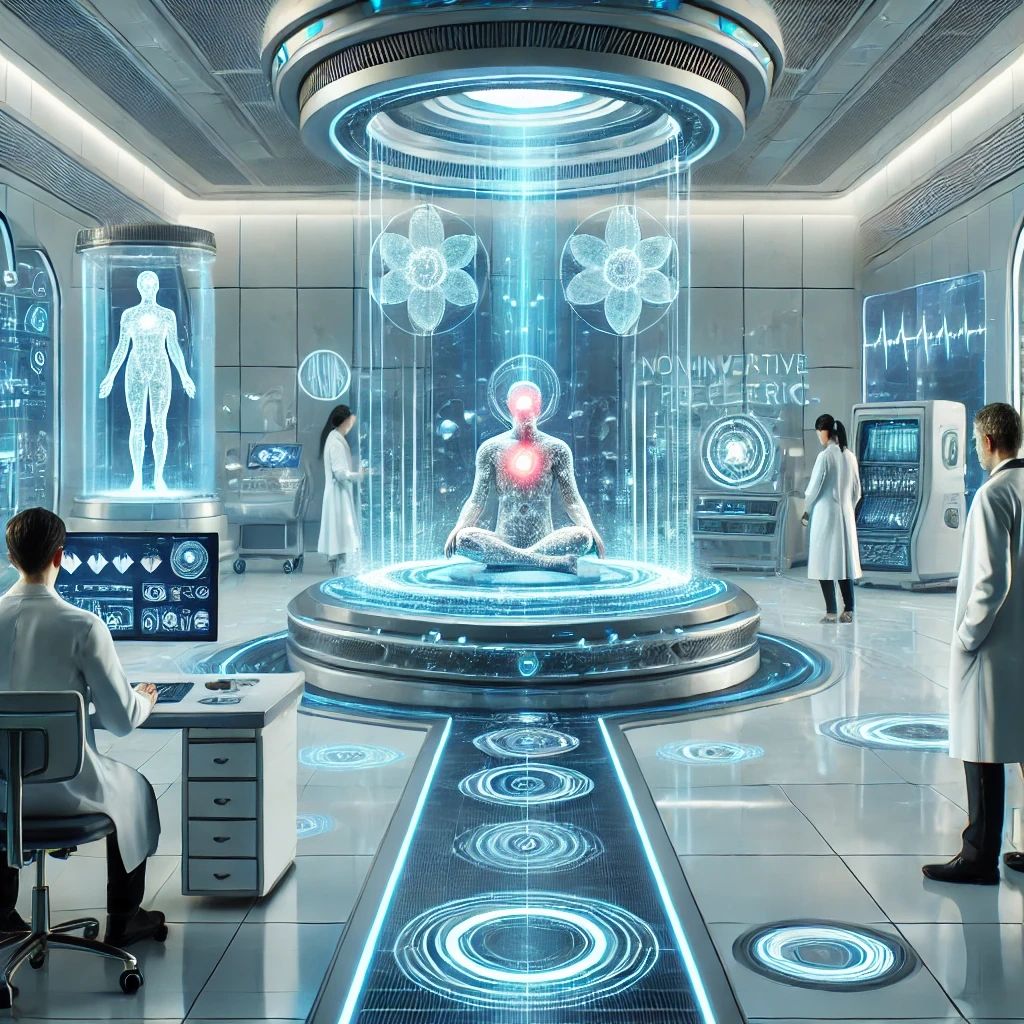 Quantum AI & Electromagnetic Harmonic Therapy: Targeting Diseases