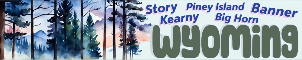 Story Wyoming - State Historic Sites, Western Cowboys Indians Pioneers