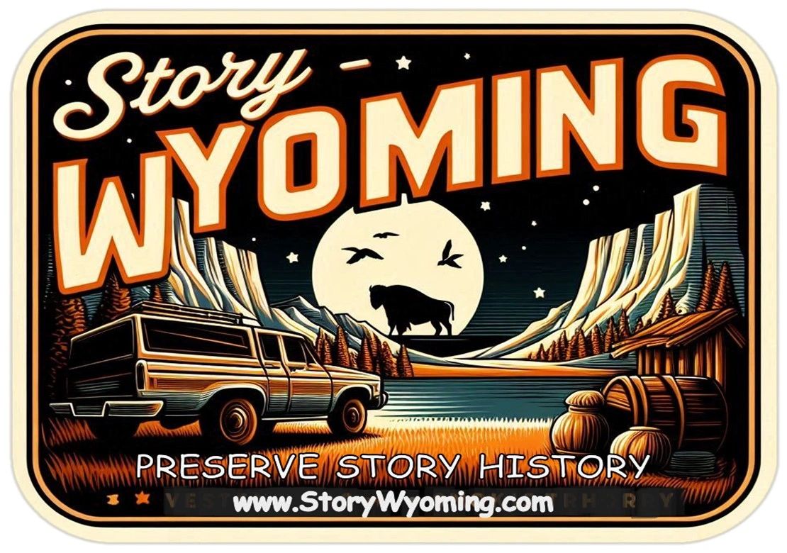 Story Wyoming - State Historic Sites, Western Cowboys Indians Pioneers