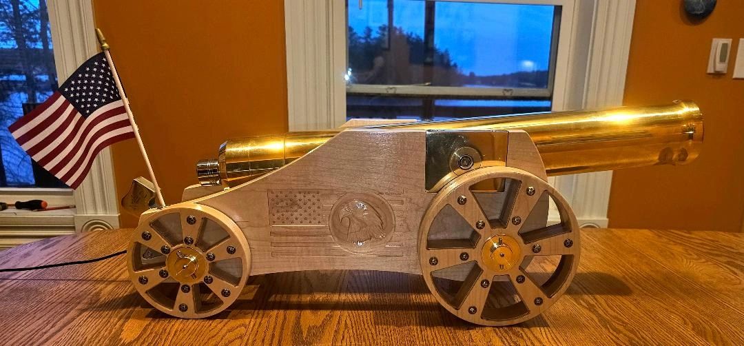 "SOLD!" 28" Brass Breech Loader