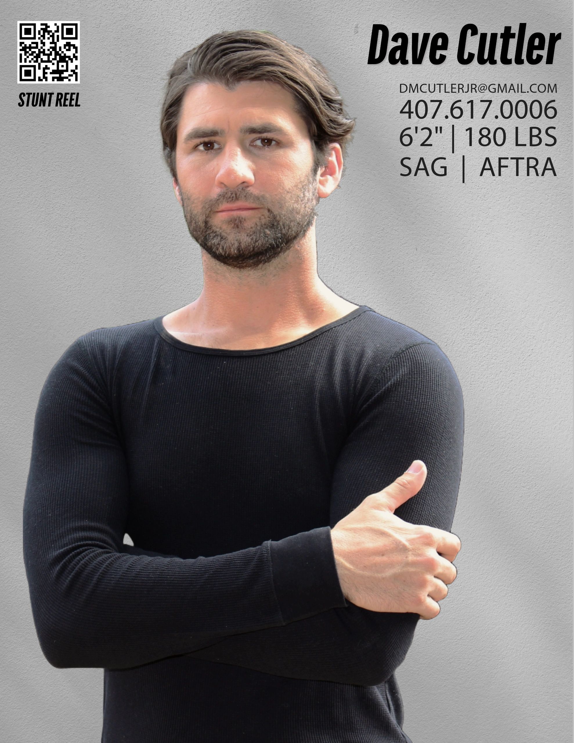 Dave Cutler, Stunt Performer