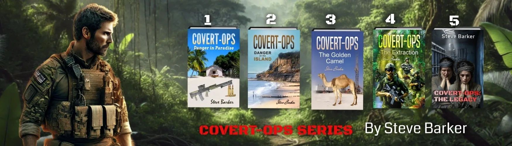 Bestselling Covert-Ops Series - Books Central