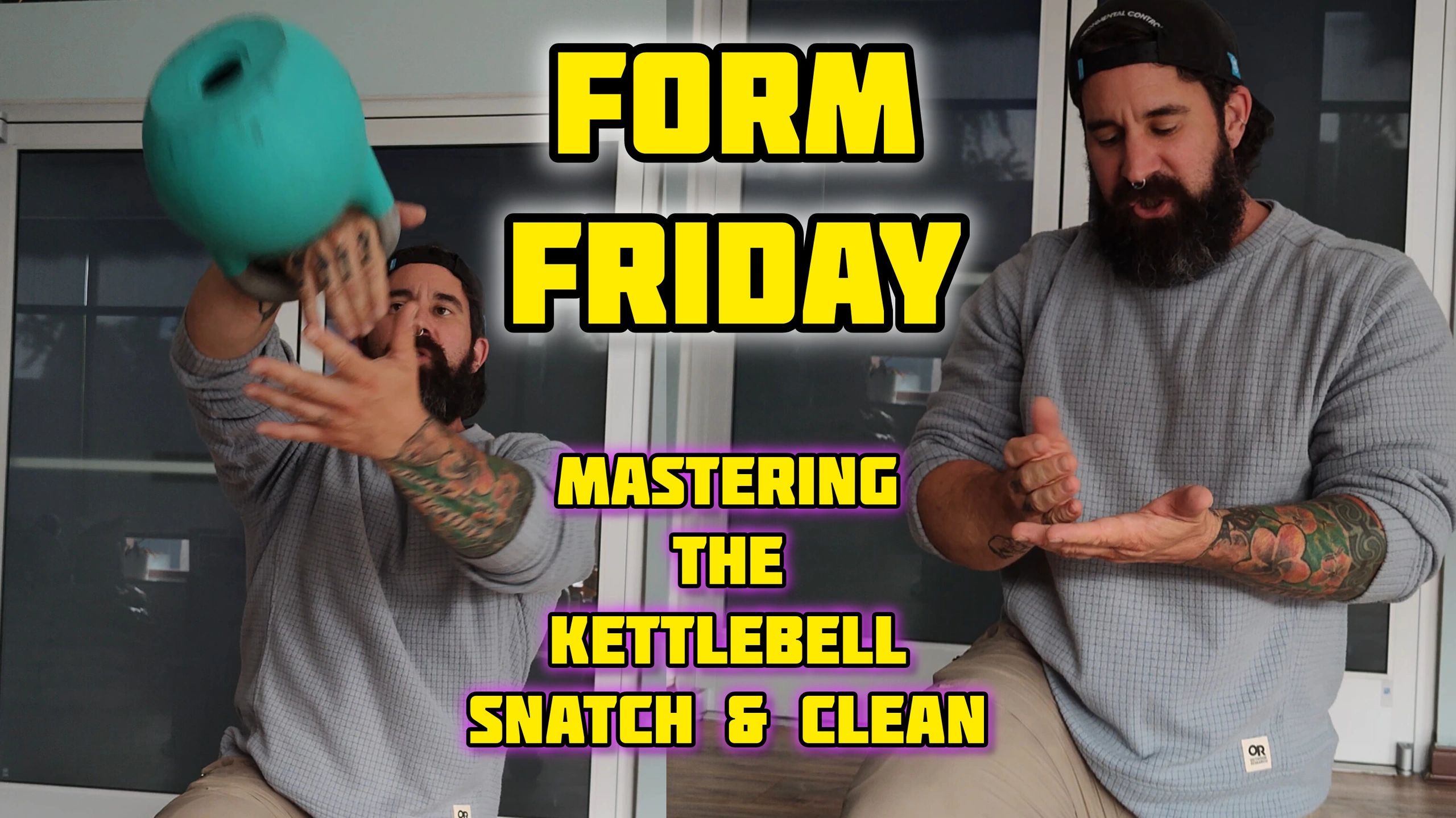 Master the Kettlebell Snatch and Clean - THE DROP
