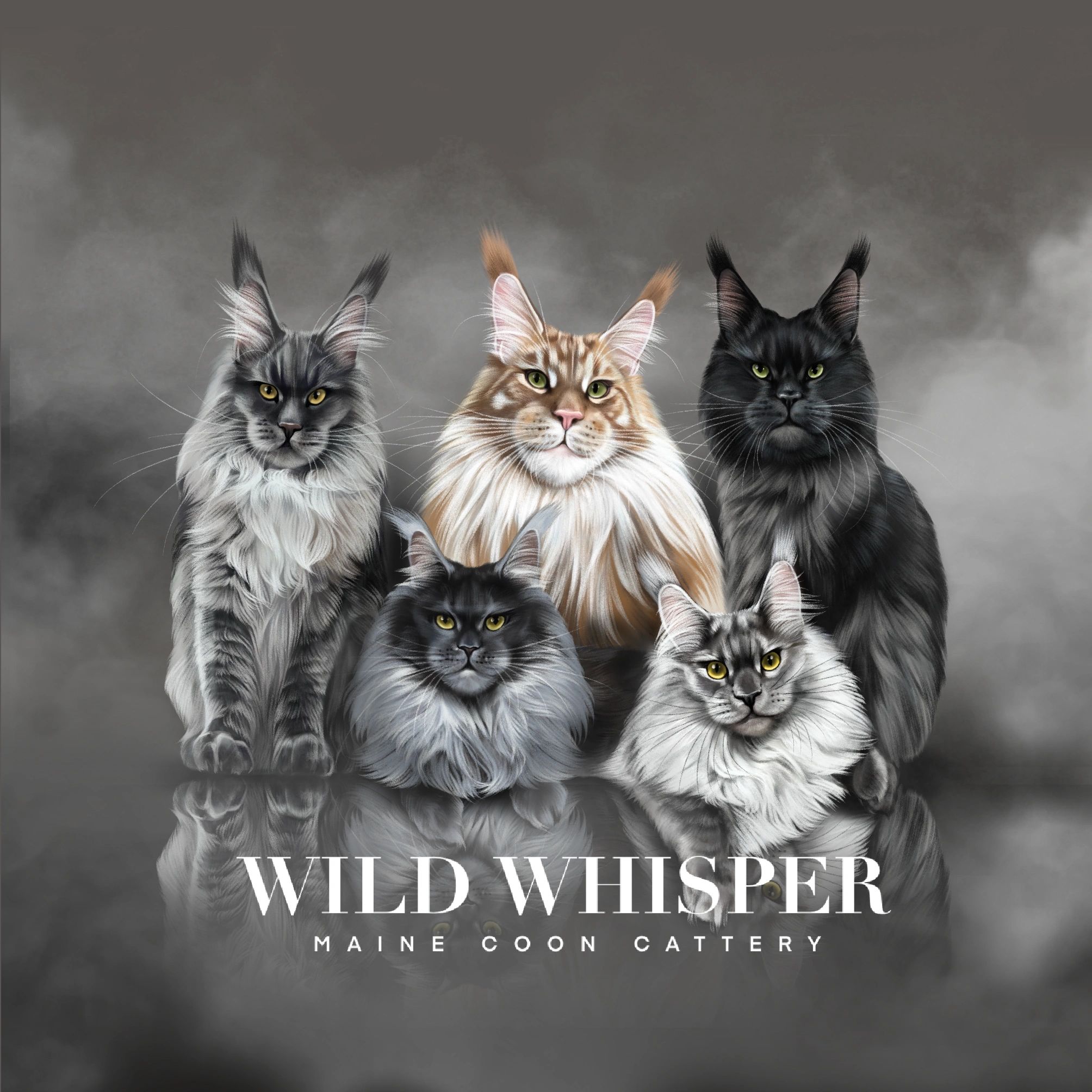 Wild Whisper Maine Coon - Home