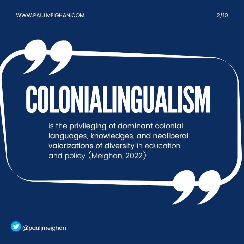 Colonialingualism