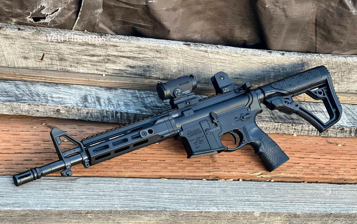 Daniel Defense 11.5" SBR 5.56mm "Contract Overrun" W/ Aimpoint Duty RDS