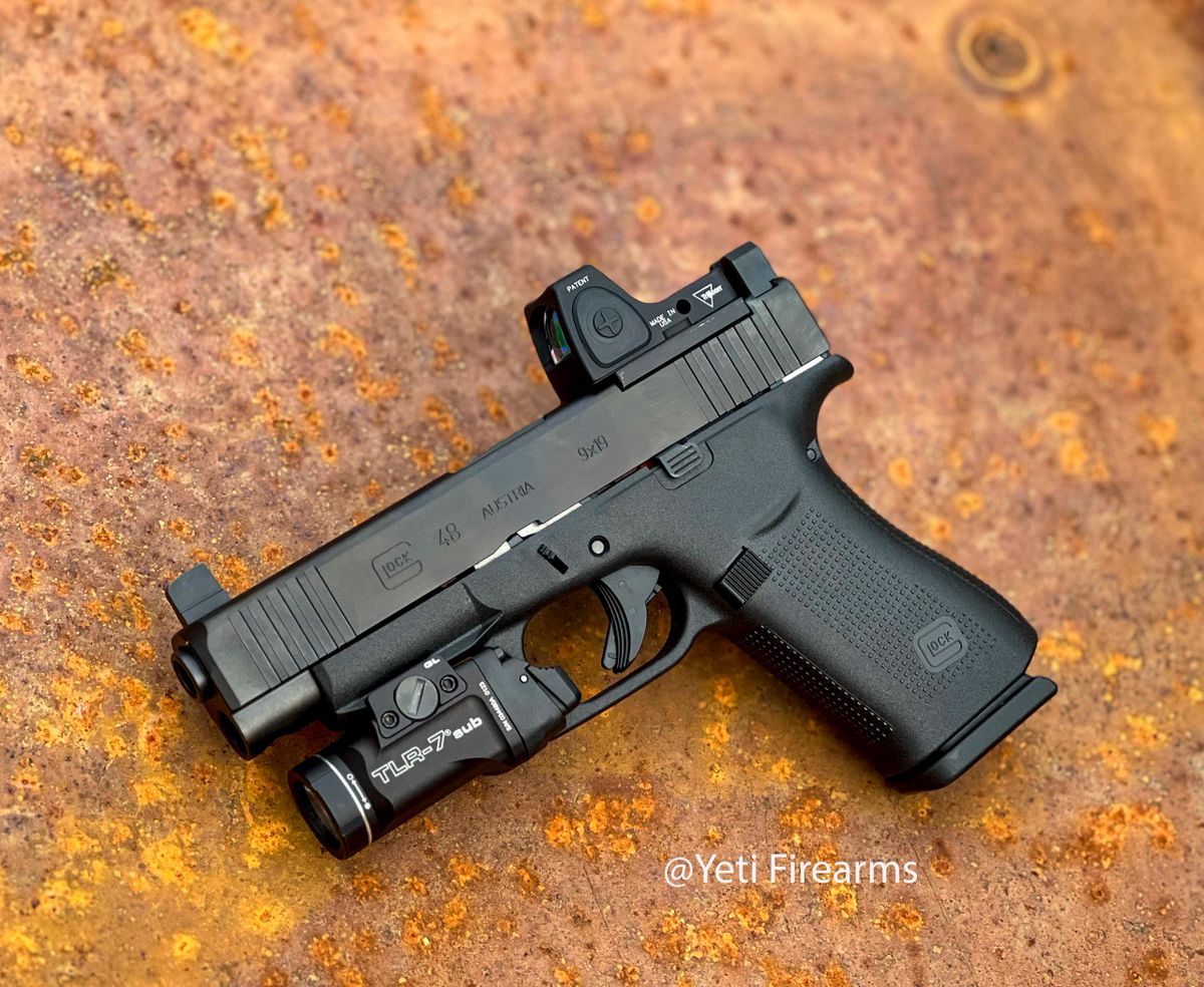 Glock 48 MOS 9mm W/ Upgrades CHPWS RMRcc TLR-7 Sub