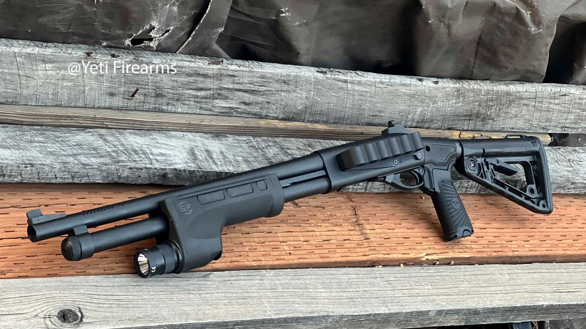 Wilson Combat CQB Model 12 Gauge Vang Comp Surefire Shell Caddy Upgrades