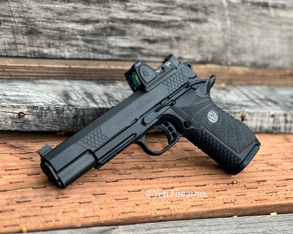 Wilson Combat Custom EDC X9L Black Edition W/ Rail RM06 3.25 RMR 9mm 5"