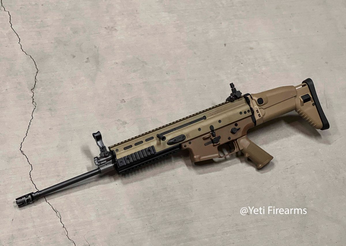 FN SCAR 16s NRCH FDE 16" 5.56mm