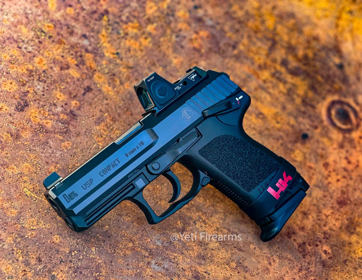 Heckler & Koch / Langdon Tactical USP Compact 9mm W/ RMR