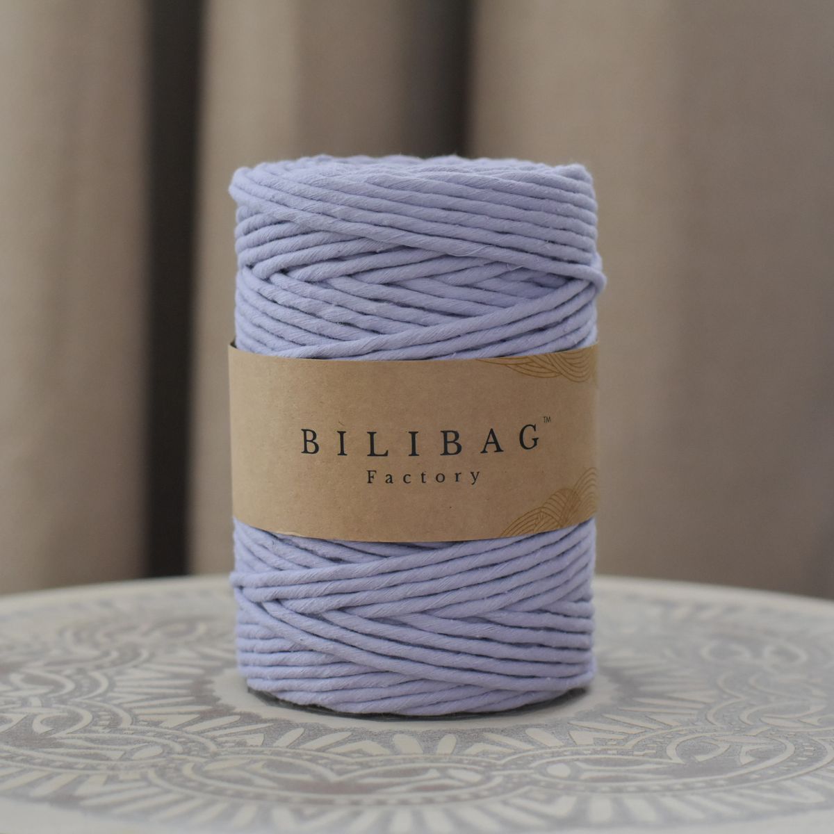 Lilac Twisted Macrame Cord 5mm