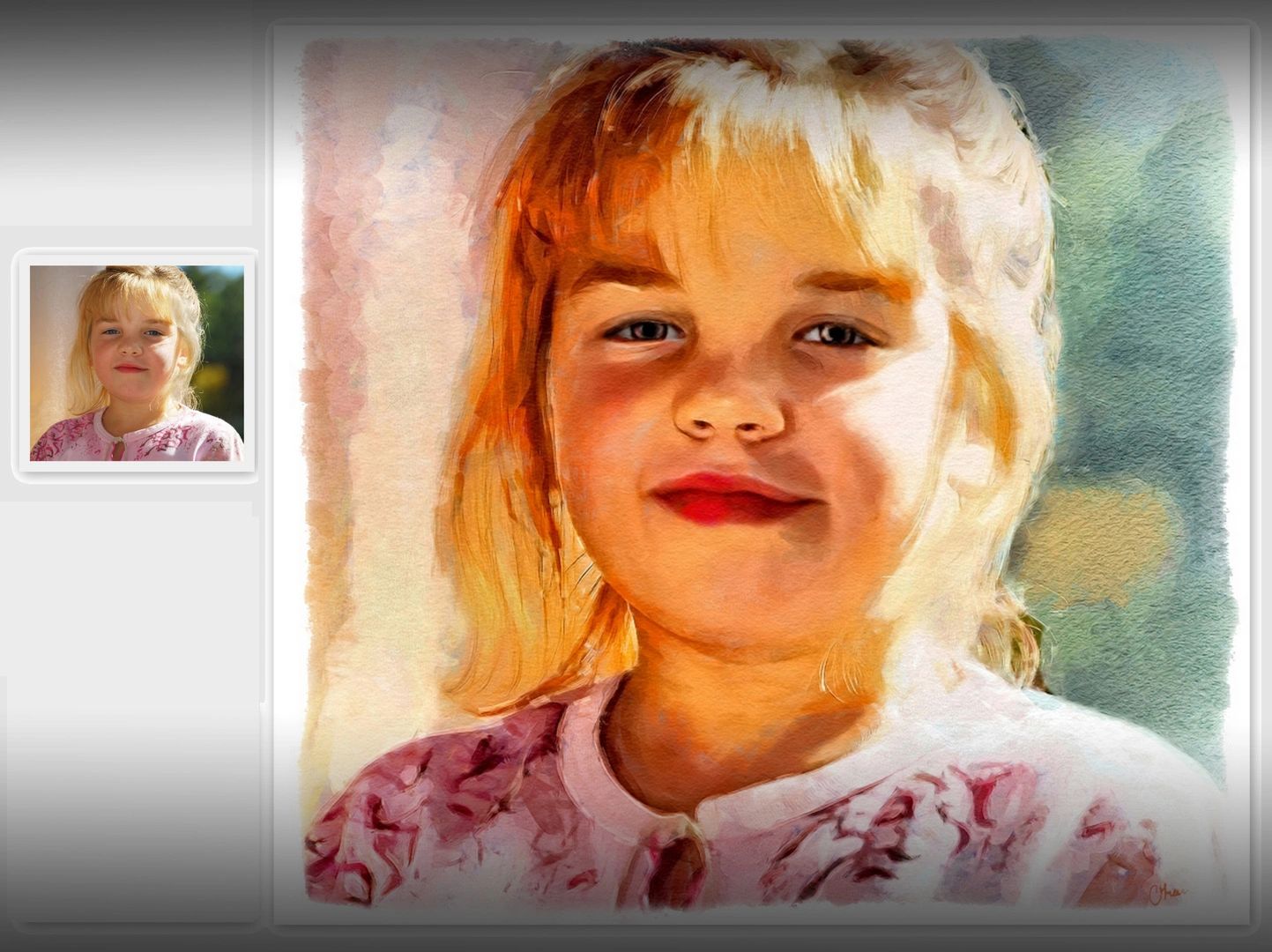 Pixel Pixie Photopainting