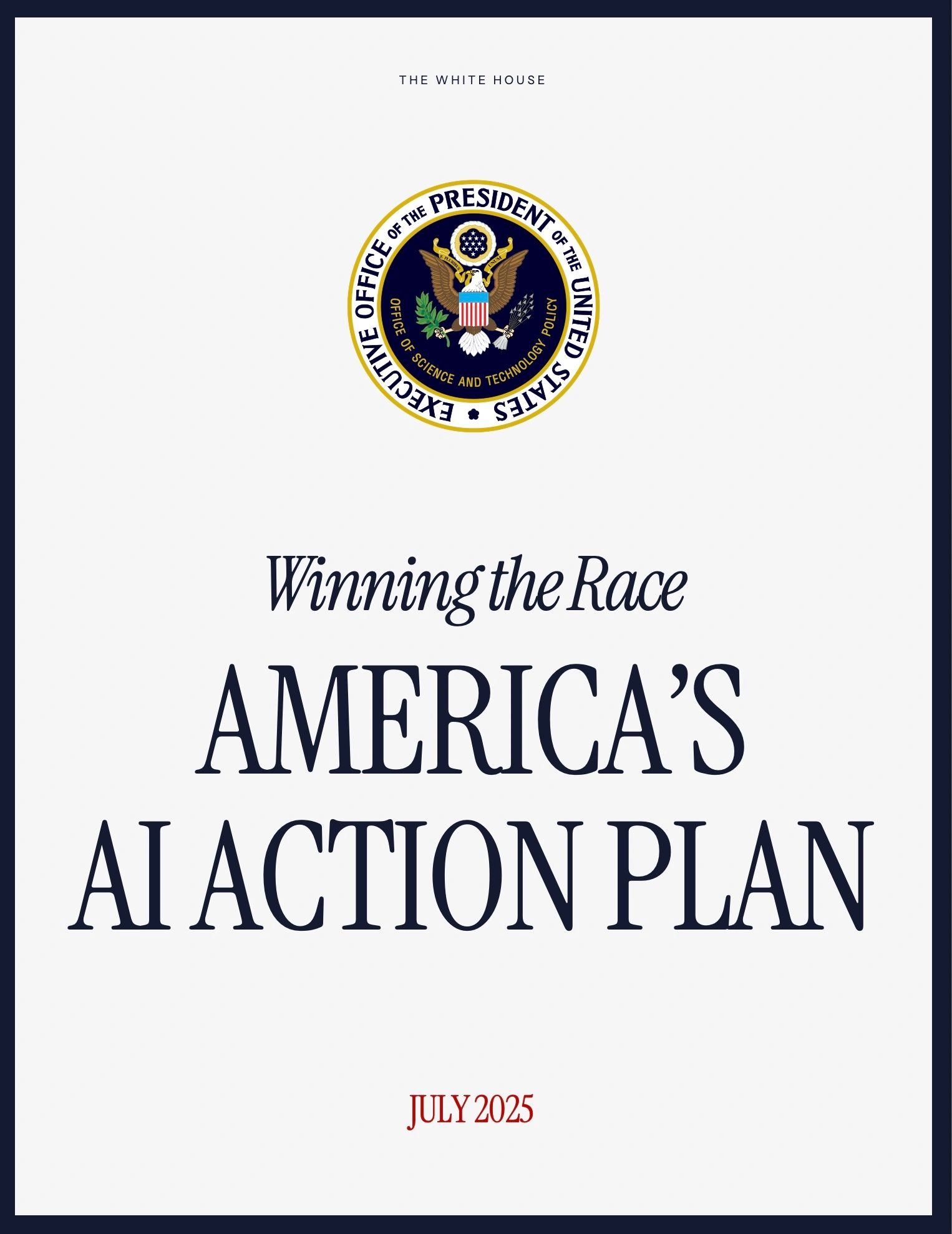 Executive Order: Data Centers and AI Infrastructure