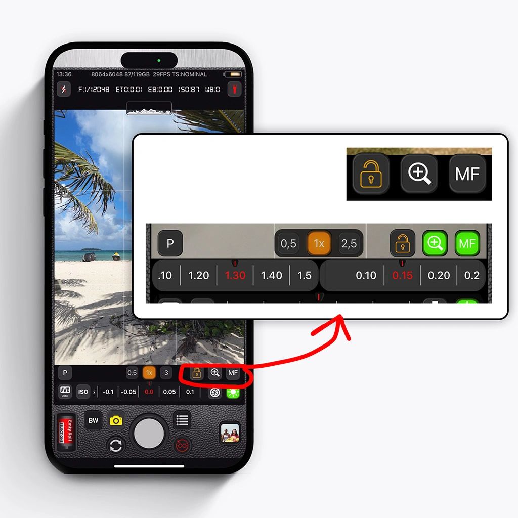 Luwian Zoom and Focus Panel