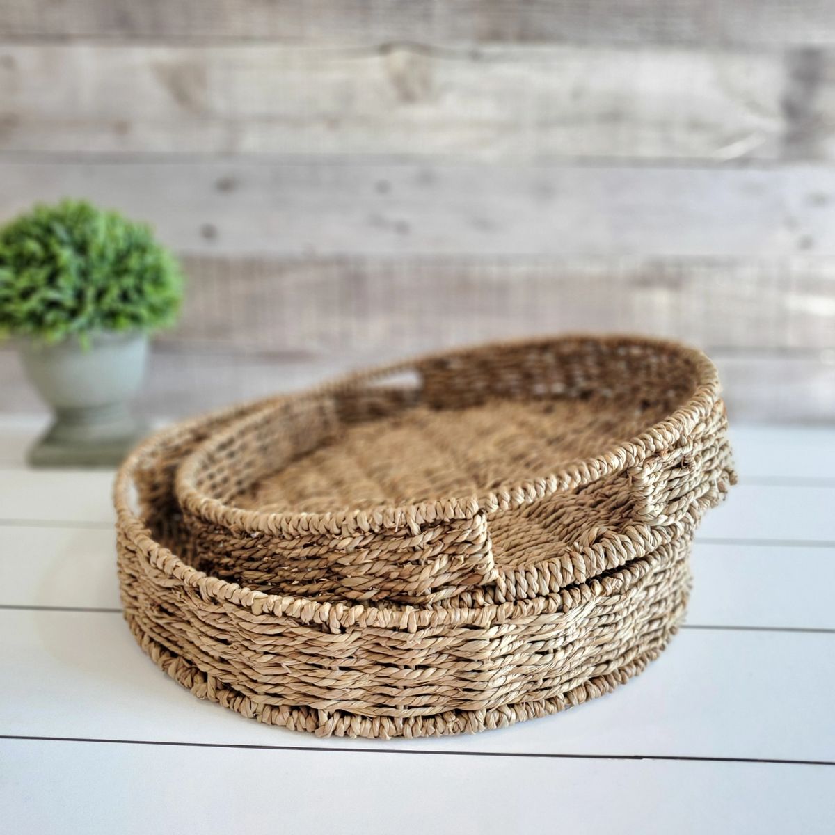 Wicker Trays