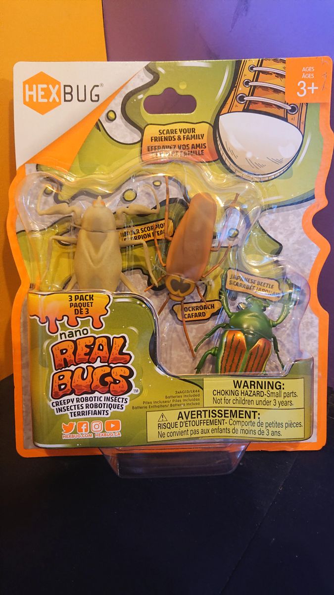 Hex bug nano real bugs triple pack