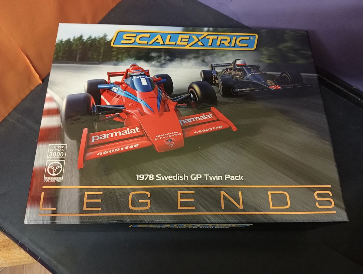 Scalextric C4392a 1978 Swedish Grand prix twin pack