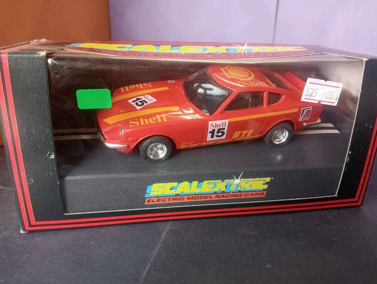 Scalextric C459 Datsun Shell (unused)