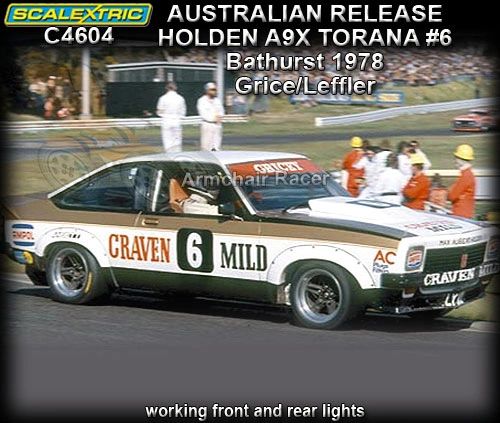 Scalextric C4604 Holden A9X Torana Bathurst 1978 Grice/Leffler