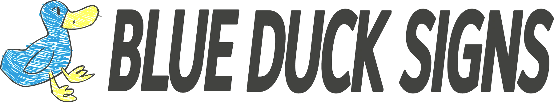 Blue Duck Signs