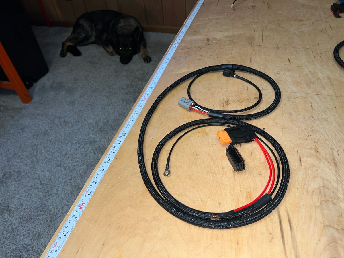 2005-14 Mustang Front Mounted Stewert EMP Harness (plug and play)