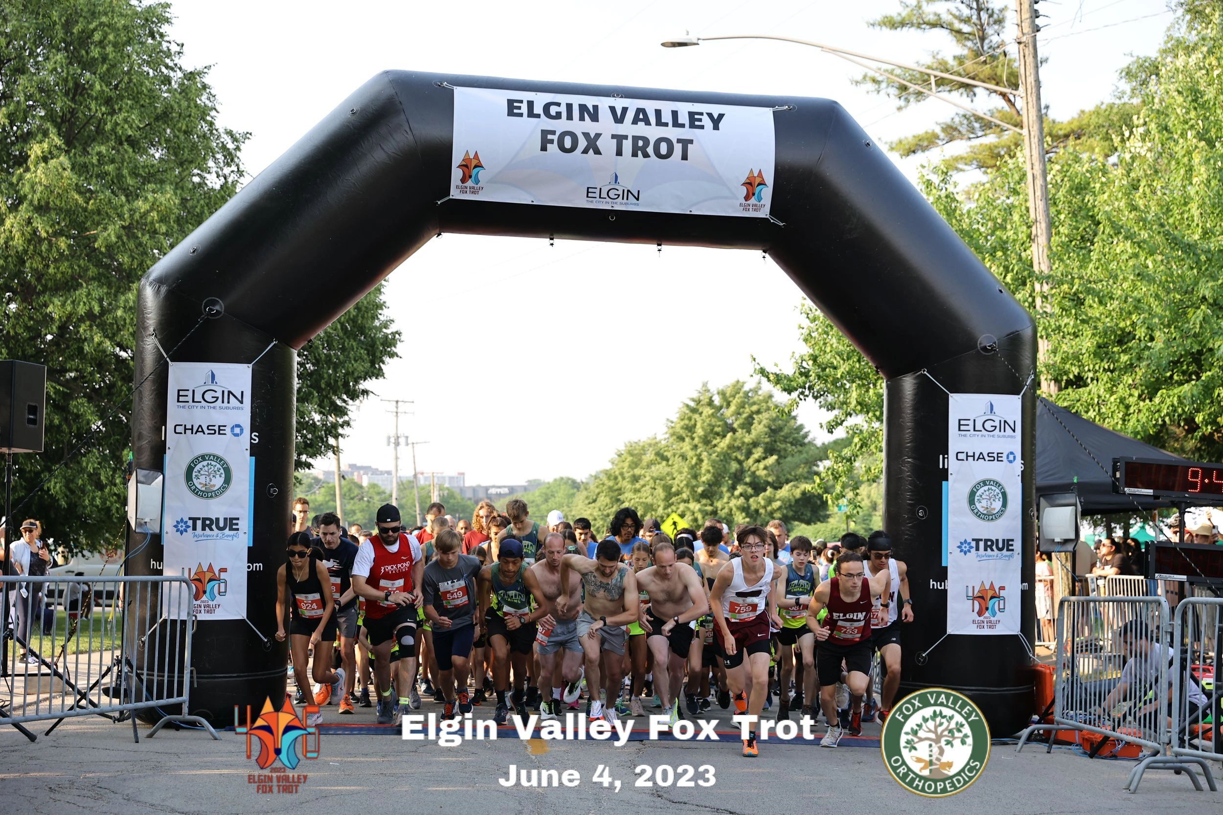 5K and 10-Mile Races - Elgin Valley Fox Trot