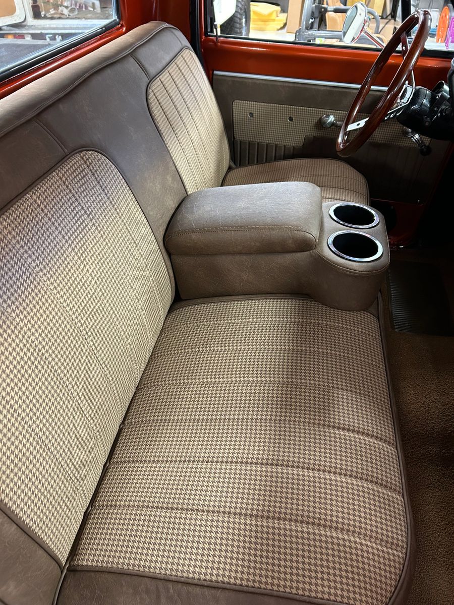 Bench Seat Center Console