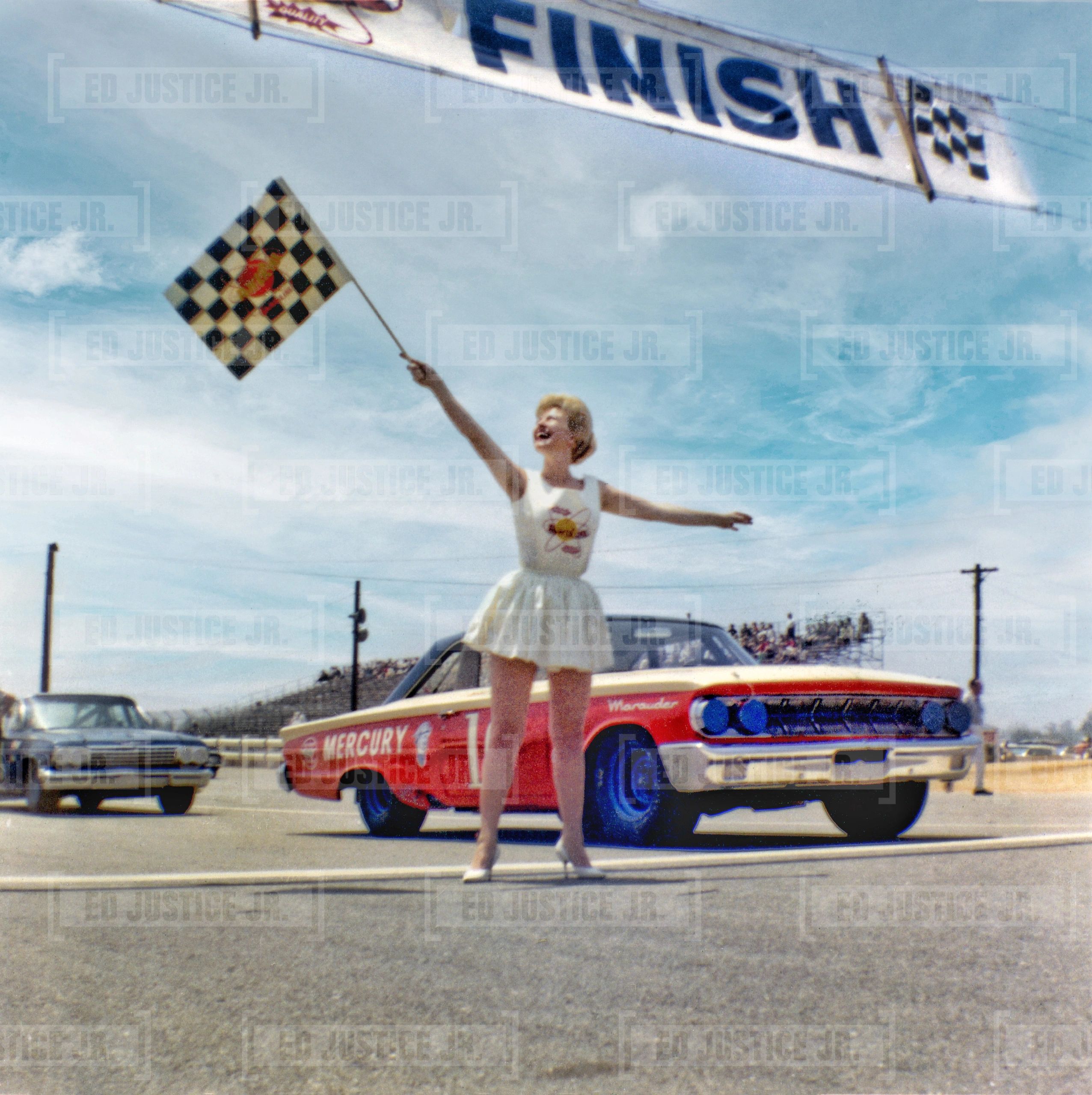 Promoting the First Motor Trend 500.