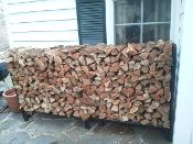 8-foot rack of Mixed Hardwood (1/3 cord)