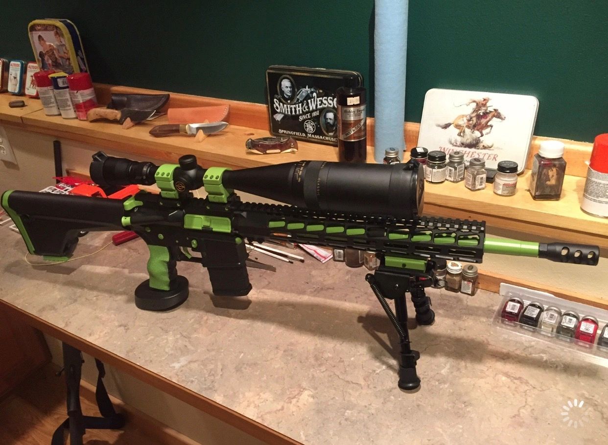 11/13/18 Zombie Green & Graphite Black