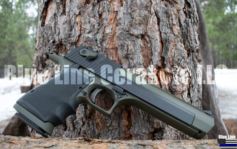 Blue Line Cerakote - Cerakote, Firearms, Ceramic Coating