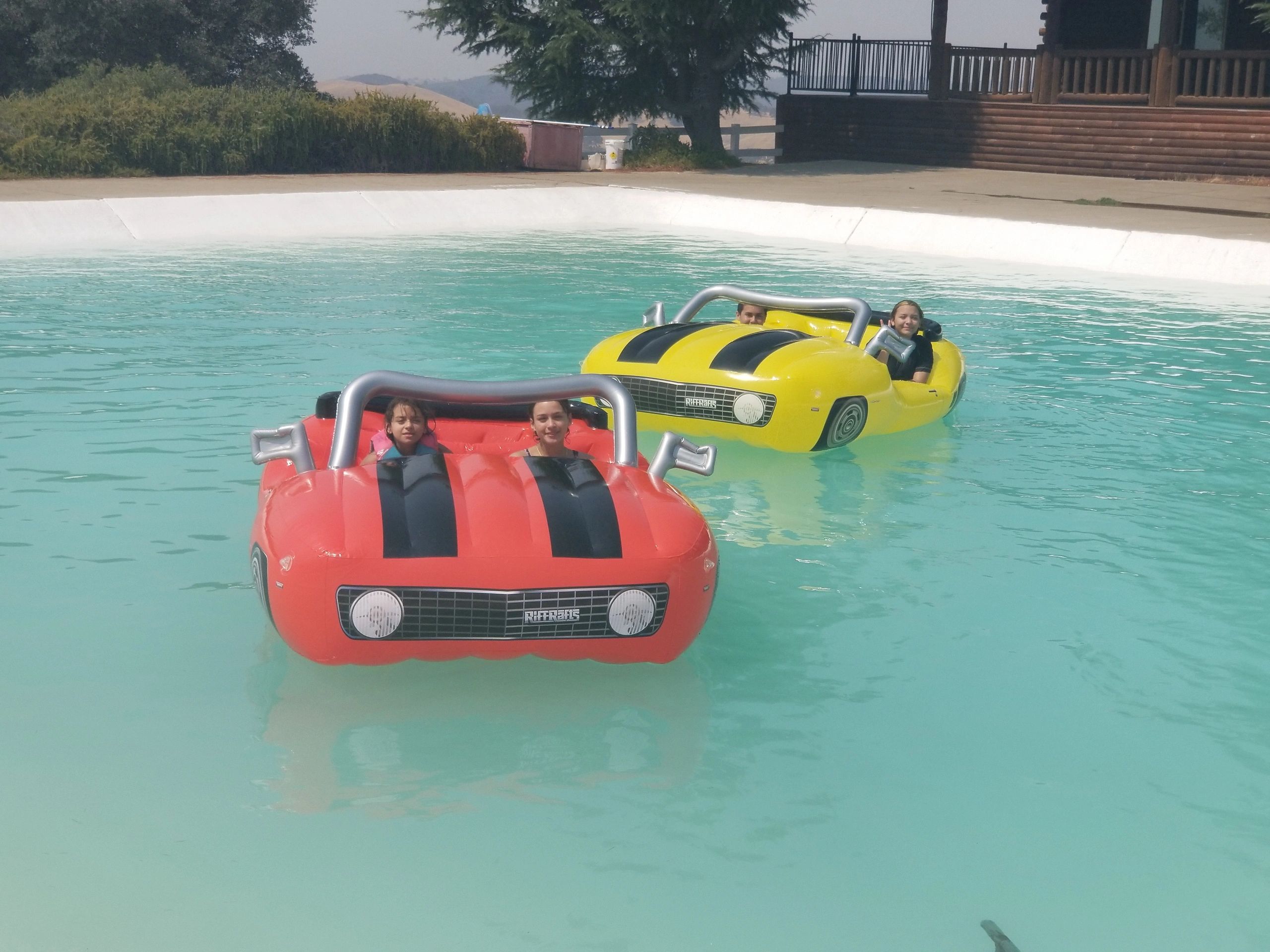 RiffRafts Muscle Cars - Inflatable Muscle Car, Inflatable Boat