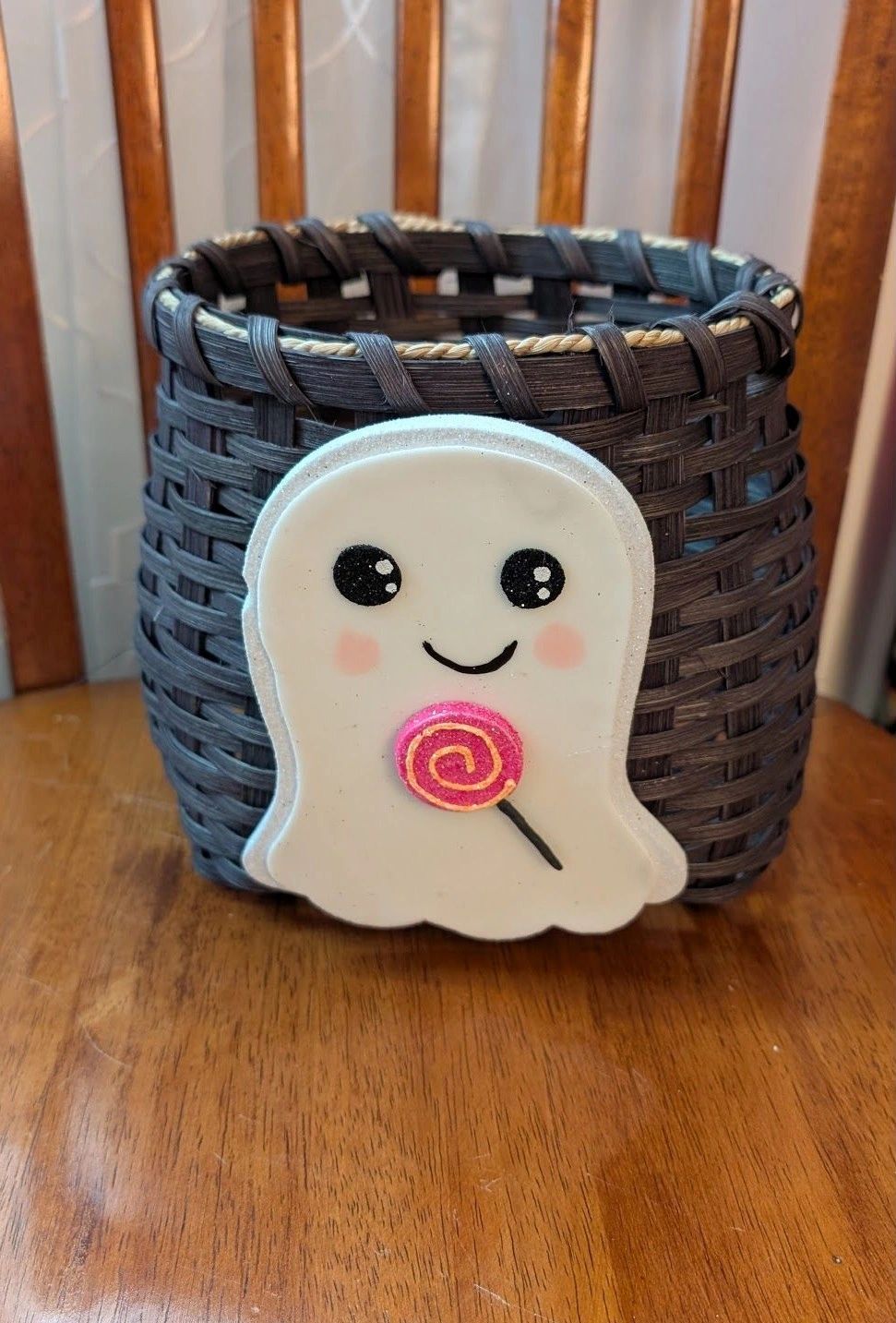 Basket Weaving Class - Black Cat Head Ghost Basket