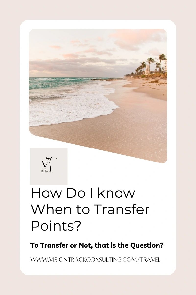 How do I Know When to Transfer Reward Points?