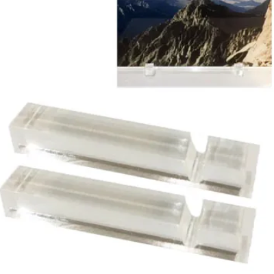 Acrylic Photo Glass Feet - Large