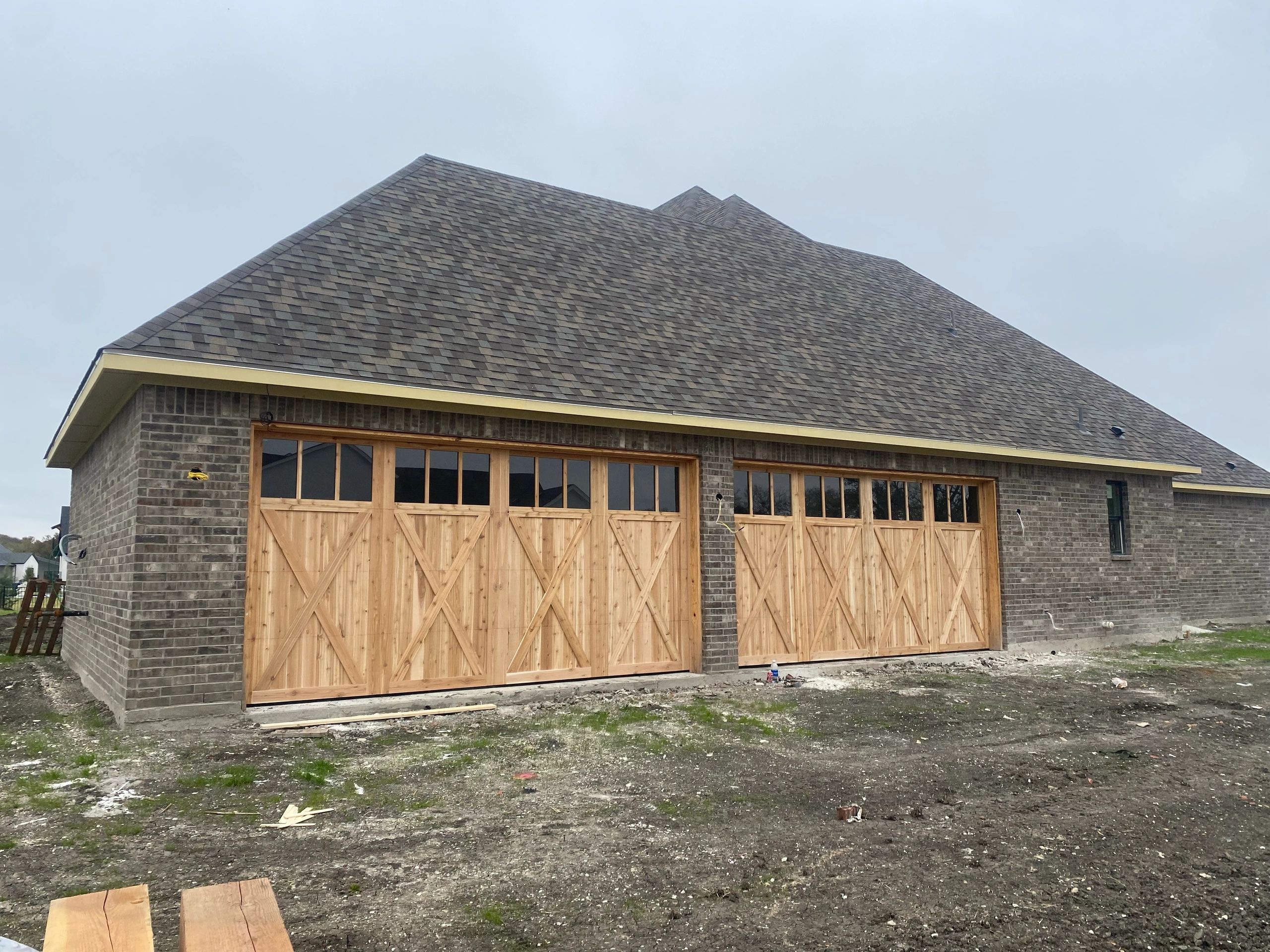 Custom Wood Garage Doors | Lone Star Custom Doors