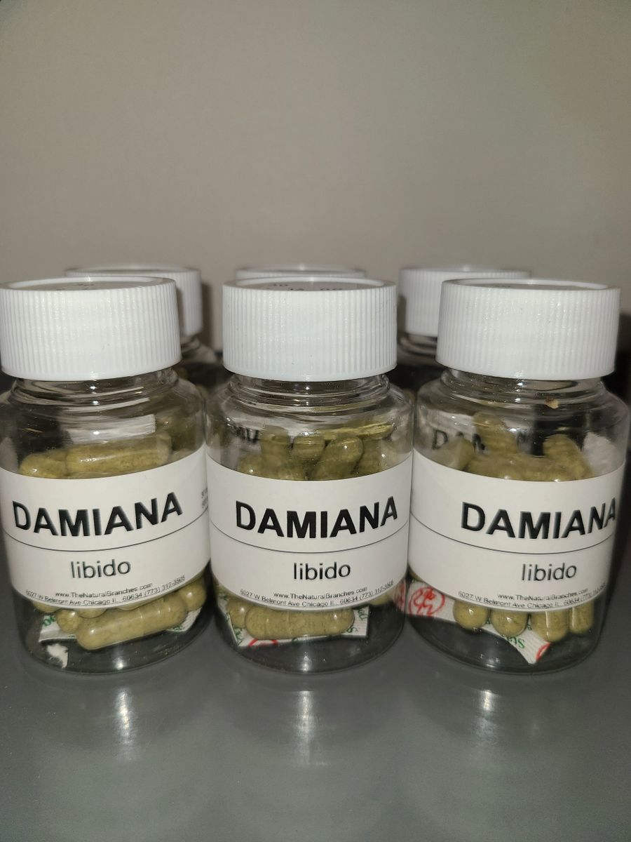 Organic Damiana Capsules 30ct (500mg)