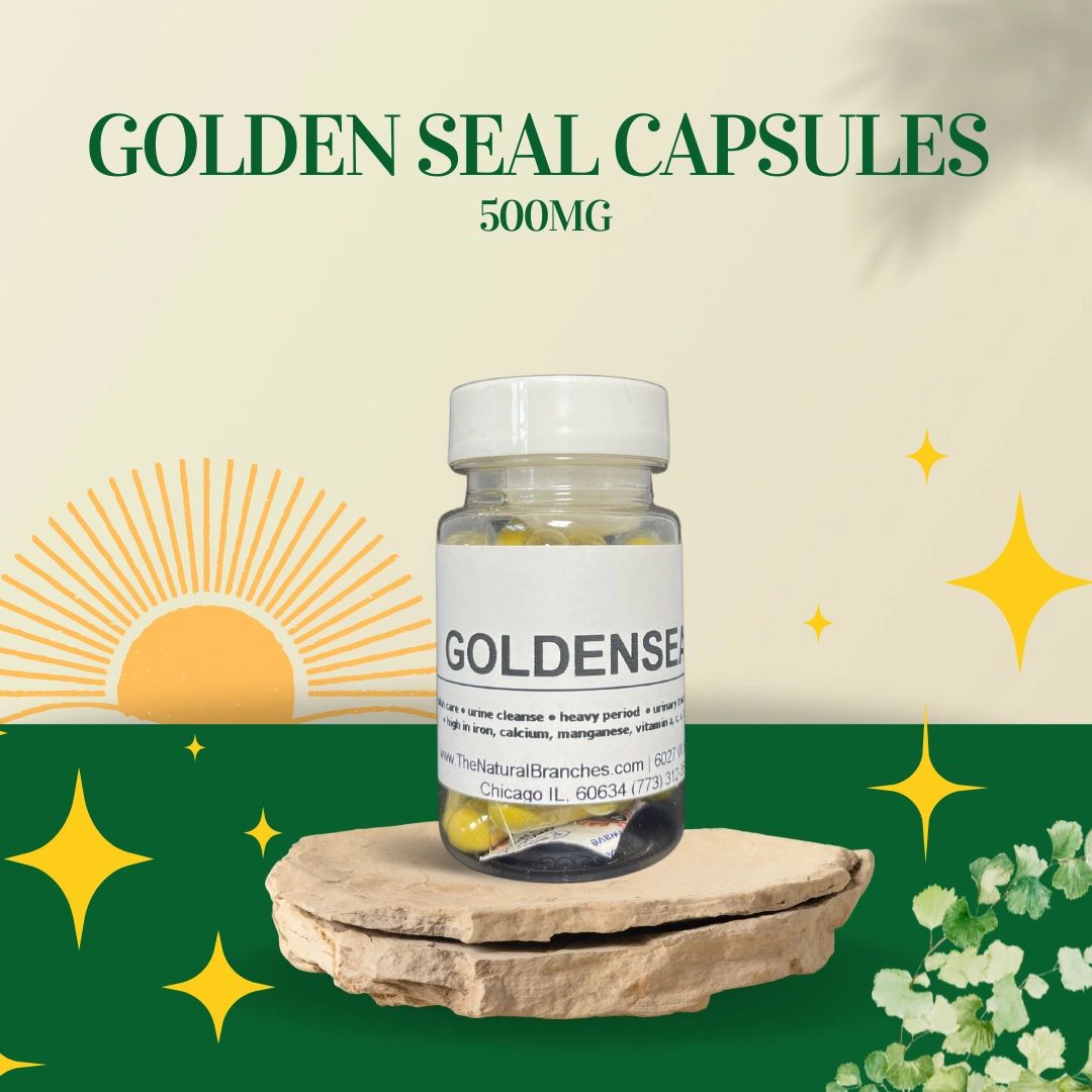 Goldenseal Capsules 500mg (30ct)