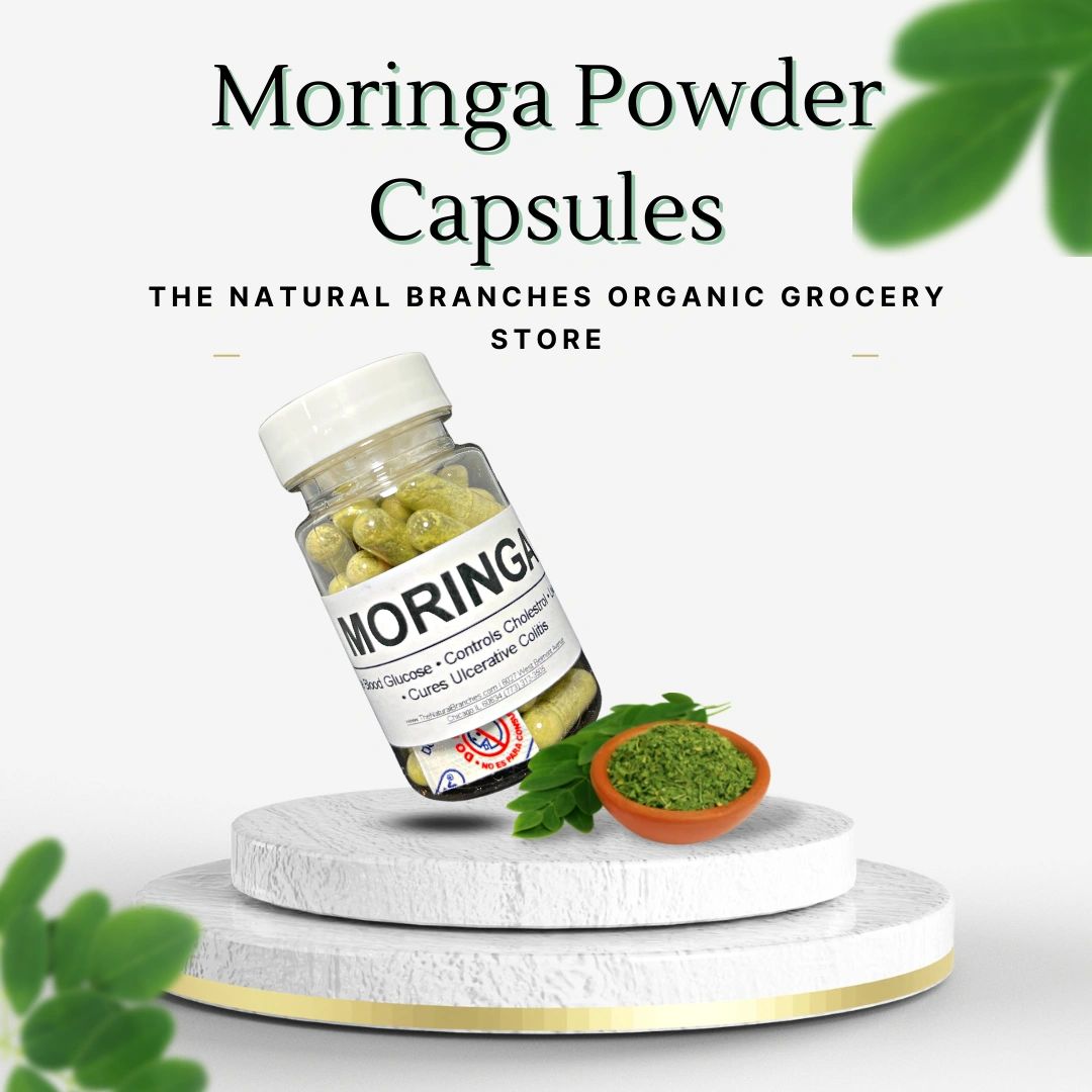Moringa Powder Capsules 500mg 30ct