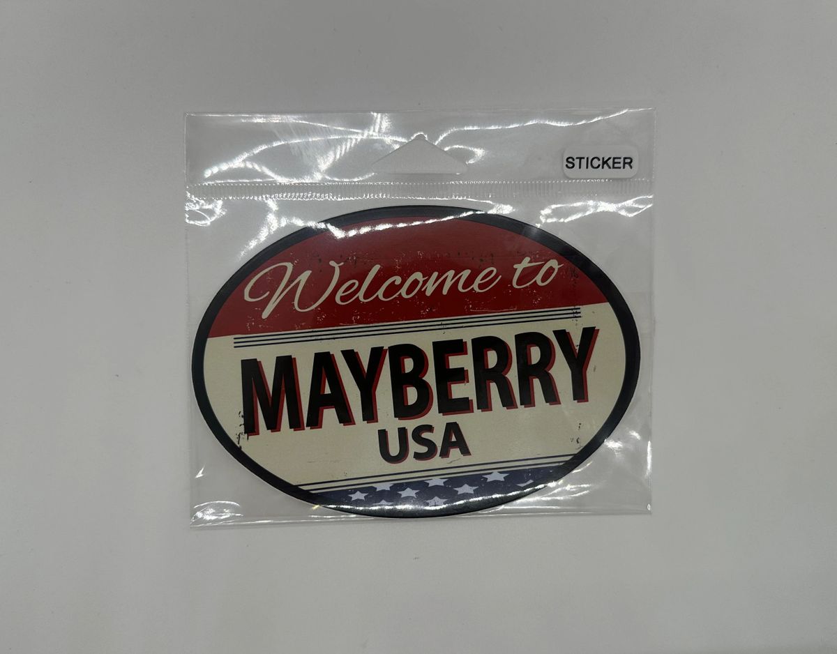 Welcome to Mayberry, USA Sticker