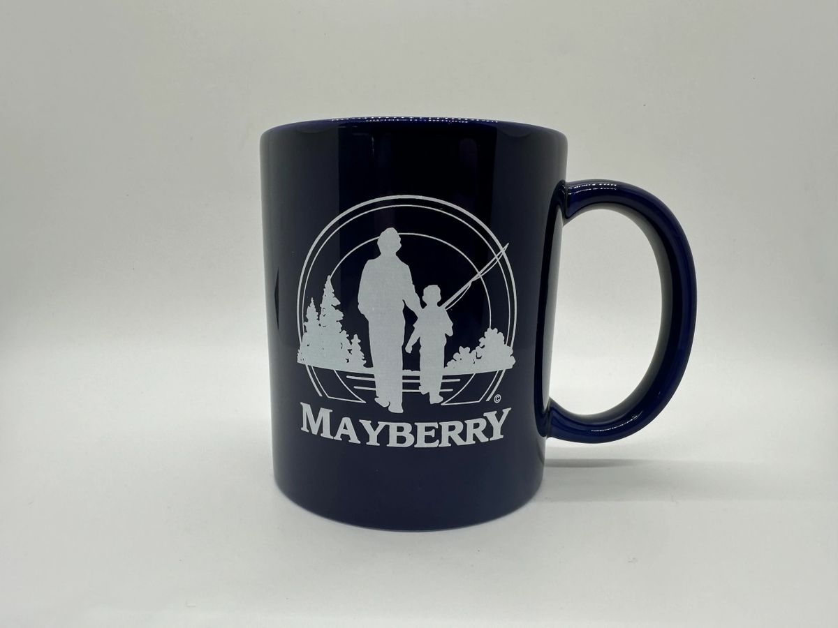 Mayberry Logo Mug- Navy