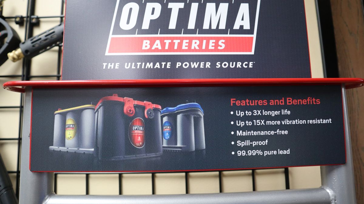 Optima Battery, (Red Top) 34/78