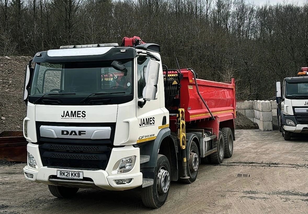 James Grab & Tipper hire