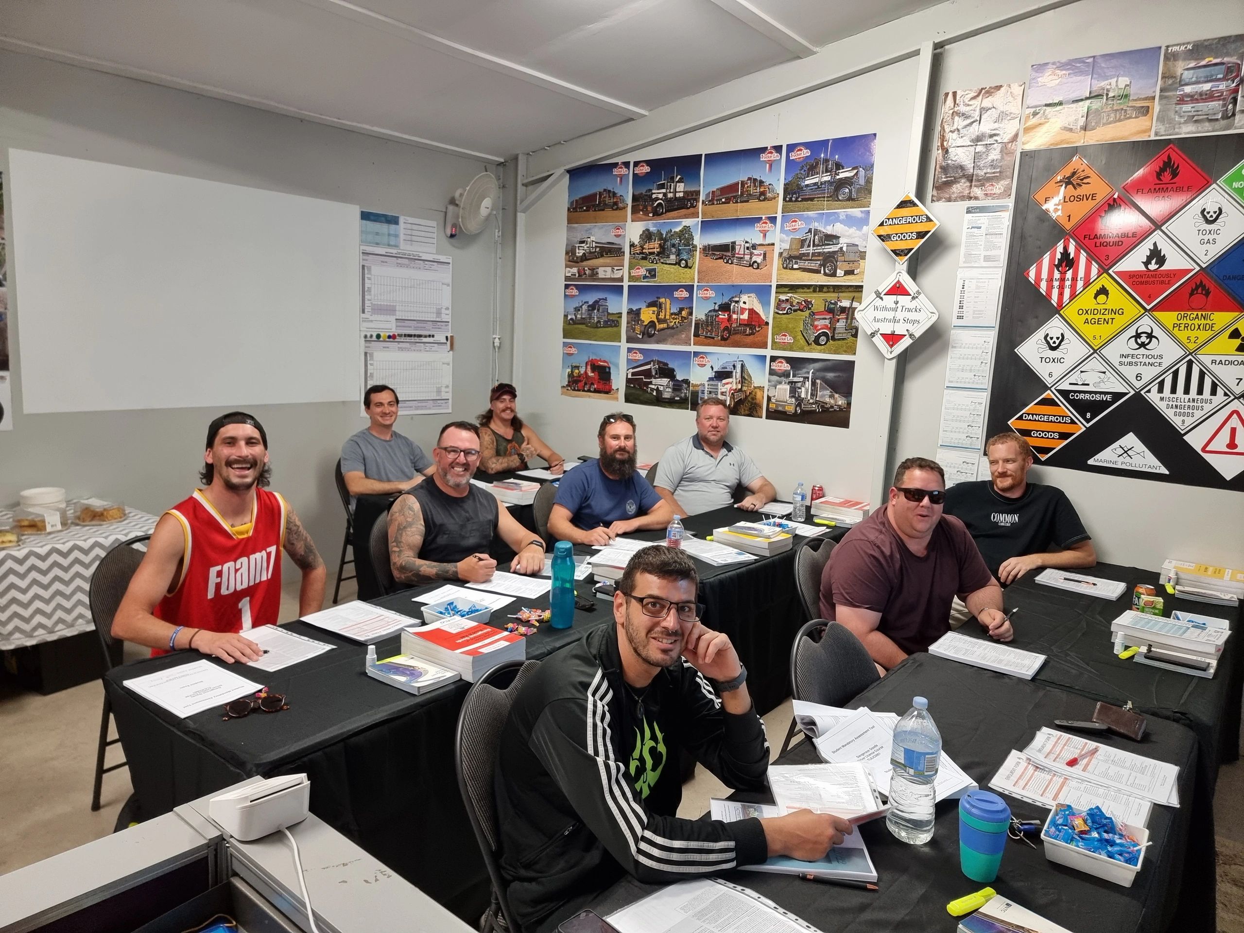 Licence to Transport Dangerous Goods by Road Licencing course